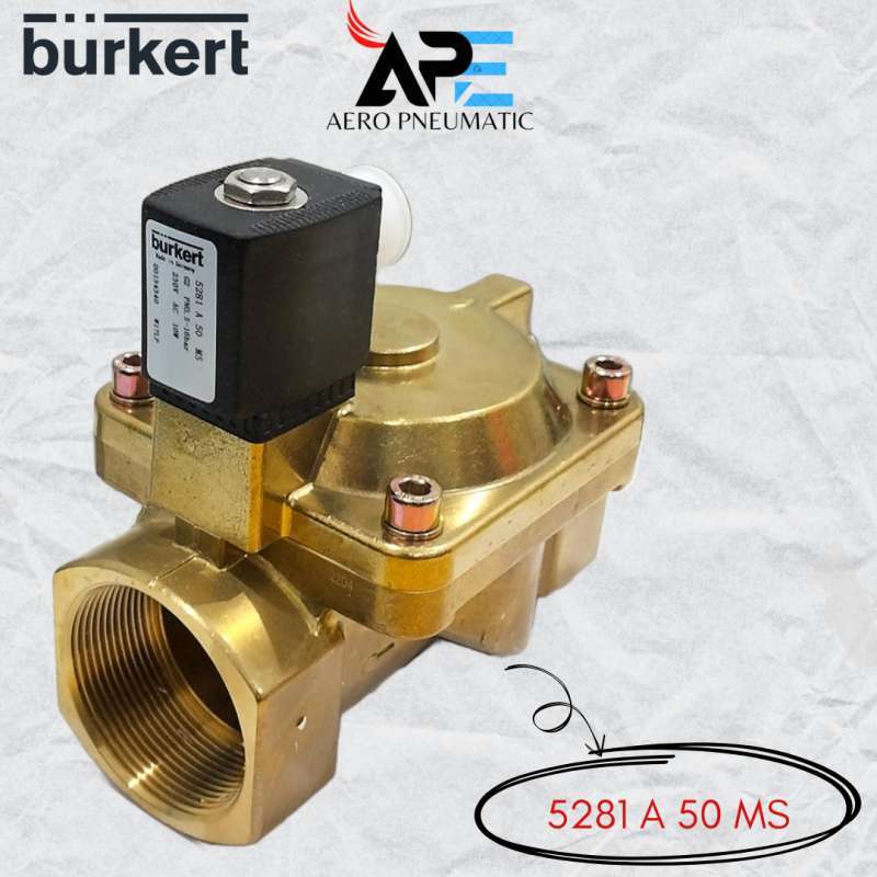 Jual SOLENOID VALVE BURKERT drat 2 5281 A 50 MS G2 di Seller Aero ...