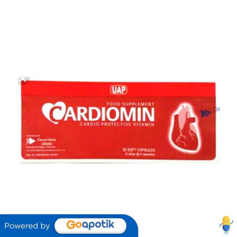 Jual Cardiomin Box 20 Kapsul Di Seller Apotek Al Hijrah - Talang Aman ...