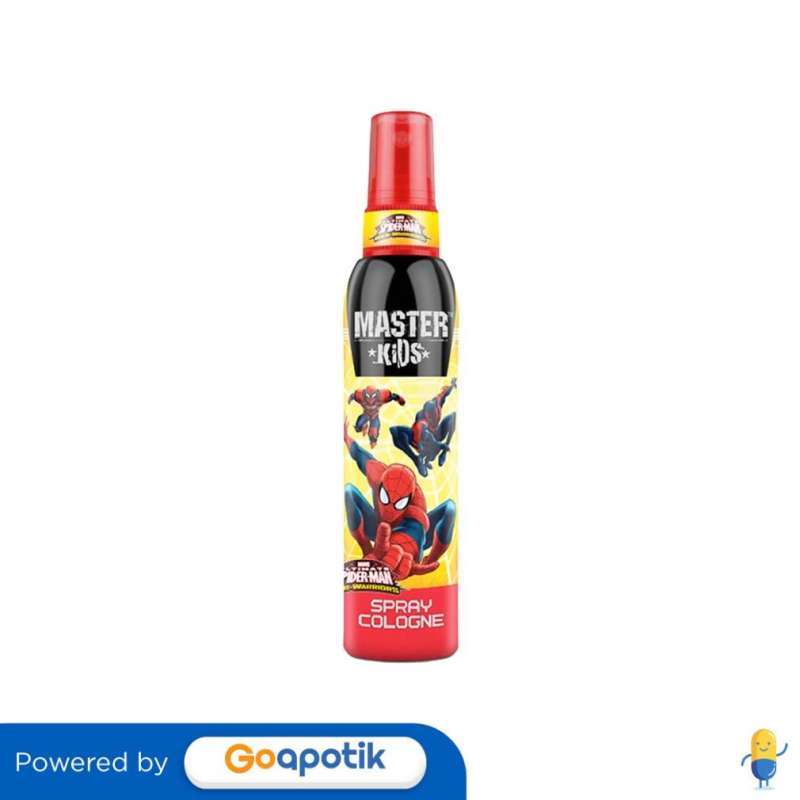 Jual MASTER KIDS SPRAY COLOGNE SPIDERMAN 100 ML di Seller Apotek Irrene ...