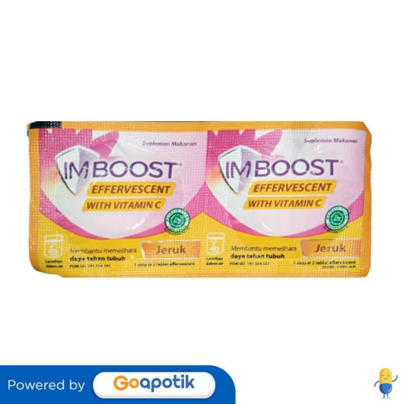 Jual IMBOOST RASA JERUK STRIP 2 TABLET EFFERVESCENT di Seller Apotek Aa ...
