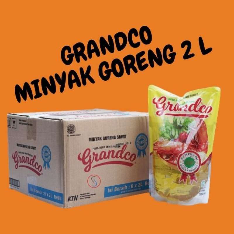 Jual GRANDCO MINYAK GORENG 2 L [ 1 DUS @ 6 PCH ] di Seller SUMBER ...