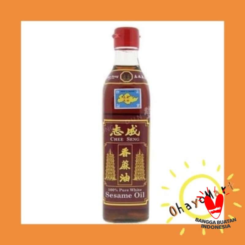 Jual Chee seng Sesame oil / Minyak Wijen Putih Pagoda/ Pagoda kecil ...