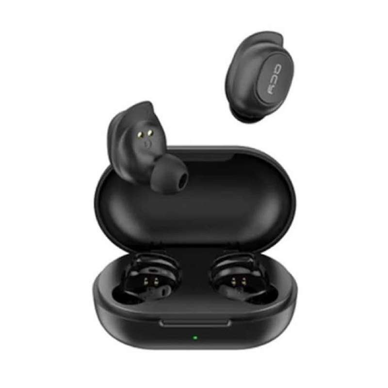 Jual QCY T9S Earphone Bluetooth TWS with Storage Box - Black [380mAh] di Seller TOKUNIKU ...