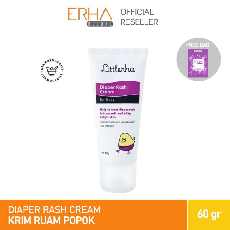 Promo Krim Ruam Popok Bayi ERHA LITTLERHA Diaper Rash / BPOM Diskon 15% ...