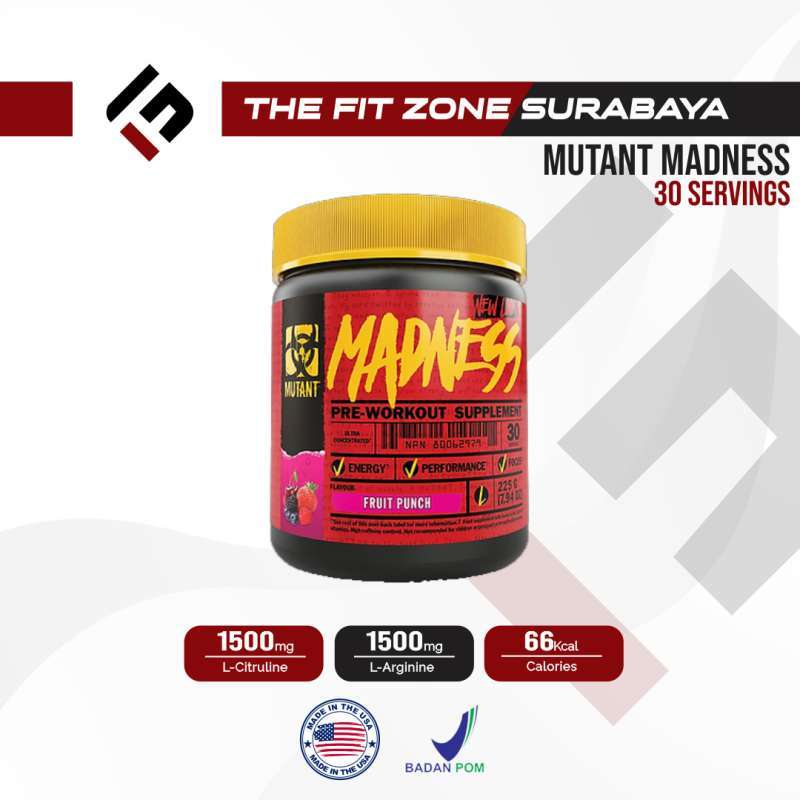 Mutant Pre Workout Lengkap Harga Terbaru Mei 2024 | Blibli
