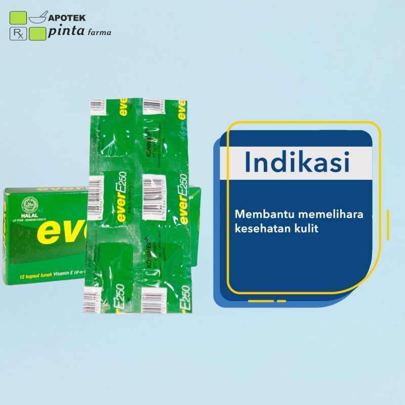 Vitamin Ever E 250 Lengkap Harga Terbaru Mei 2024 | Blibli