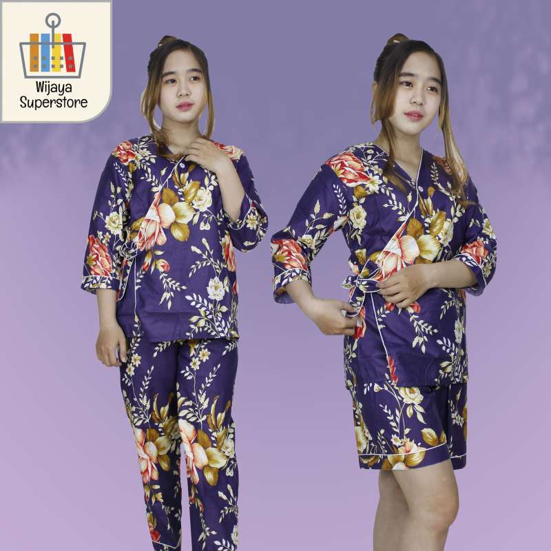 Jual Piyama Kimono Baju Tidur Wanita Dewasa - CP EROPA KIMONO 3 in 1 ...