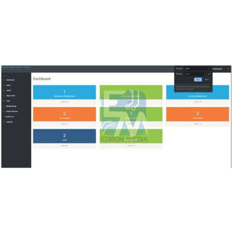 Jual Source Code Aplikasi Rental Mobil Kendaraan Berbasis Web Di Seller P Store Net Gandukepuh
