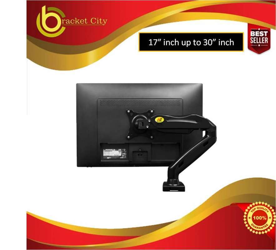 Promo Bracket breket brecket tv/monitor arm North Bayou NBF80 17-30inch ...