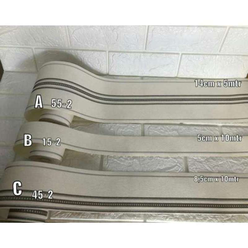 Jual Wallpaper Dinding Border List Minimalis Modern di Seller Aneka ...