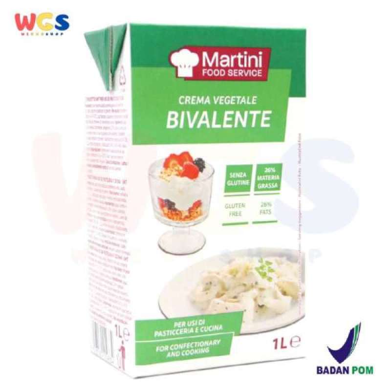 Jual Cooking Cream Master Martini Food Service MP UHT Non Dairy 1 lt di ...