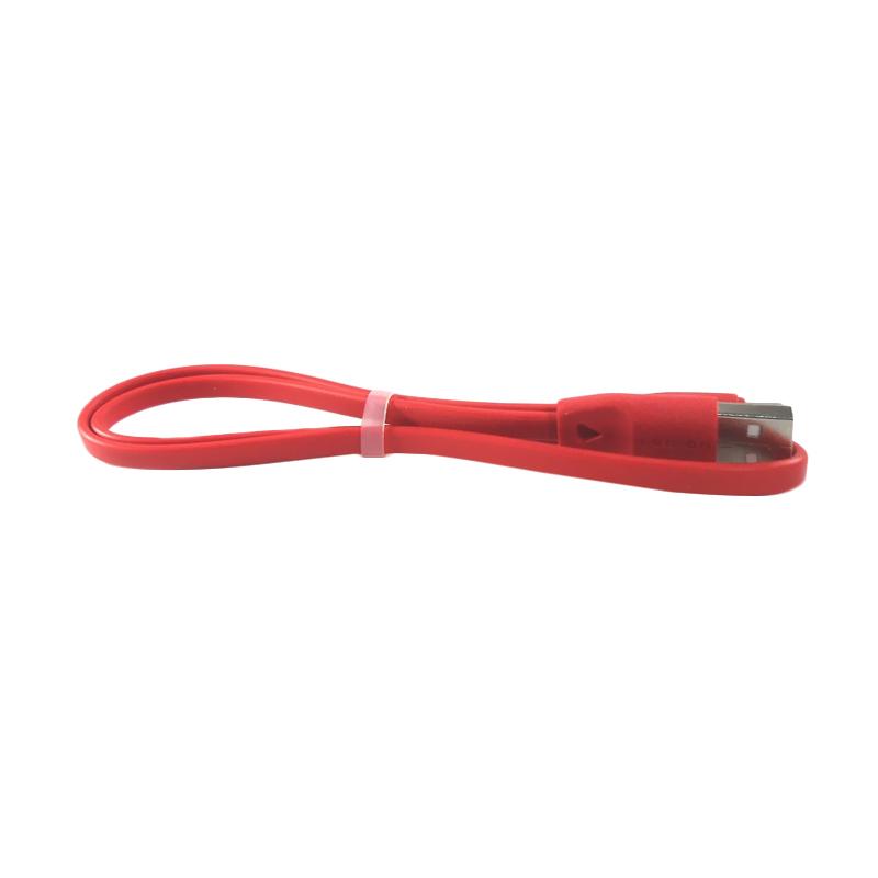 Jual Log On L22 Solid Data Cable - Merah [60 cm/ Safe and Speed] di ...