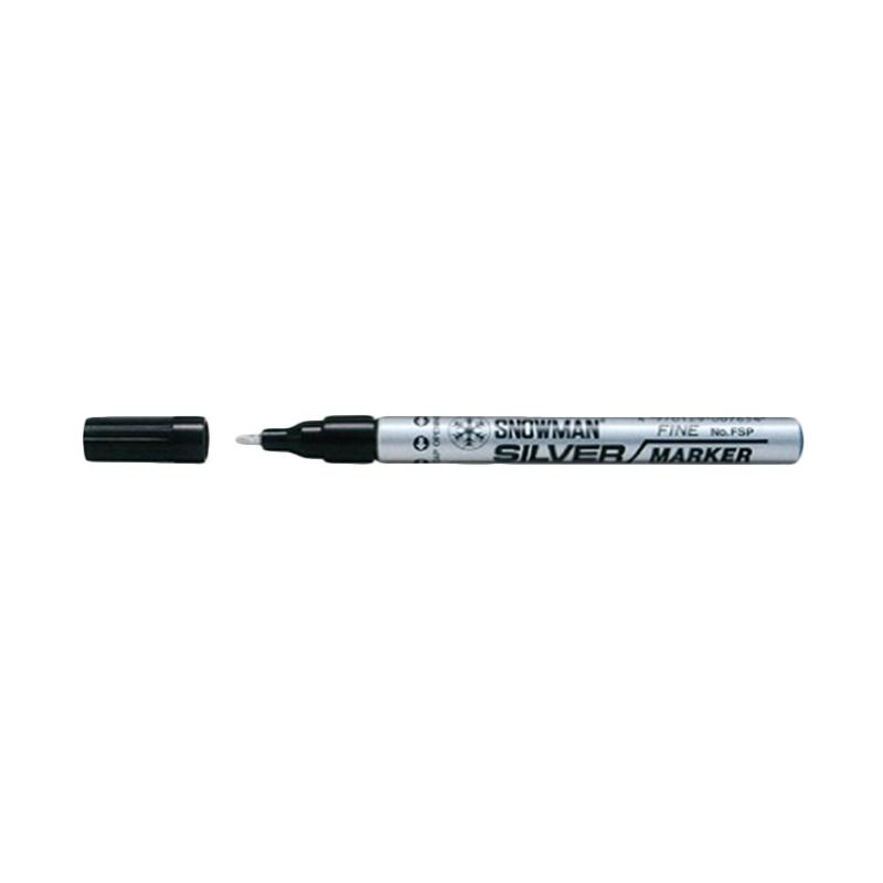 Promo Snowman FSP Paint Marker - Silver Fine Diskon 12% di Seller Akira ...