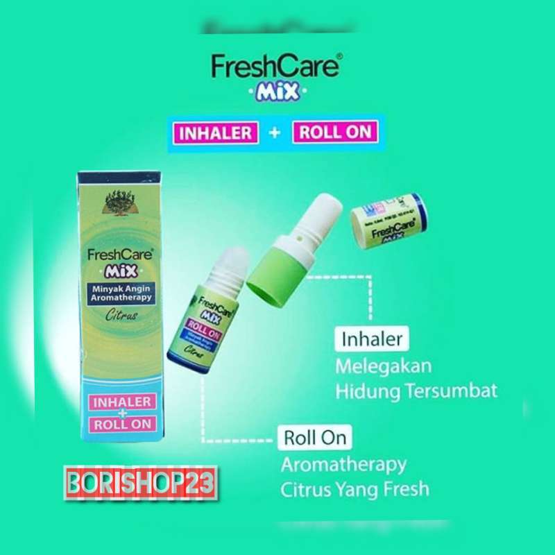 Jual FRESHCARE MIX CITRUS INHALER PLUS ROLL ON di Seller MOSE Mart ID ...