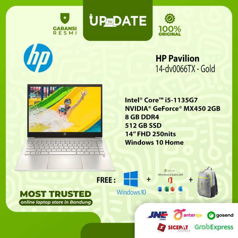 Jual HP Pavilion 14-dv0066TX - Laptop - [Intel Core i5 1135G7 / 8GB ...