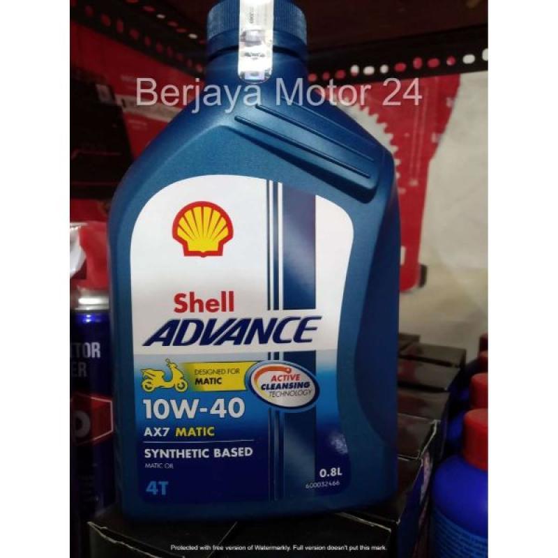 Jual OLI SHELL ADVANCE - AX7 MATIC - 0.8L di Seller BERJAYA MOTOR ...