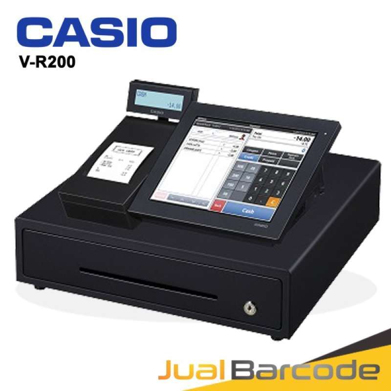 Jual Mesin Kasir Cash Register Pos Touchscreen Android Casio Vr200 | V ...