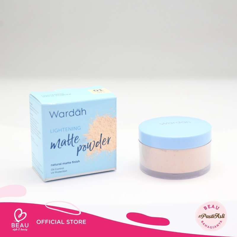 Jual Wardah Lightening Matte Powder 20 G di Seller BEAU Beauty Official ...