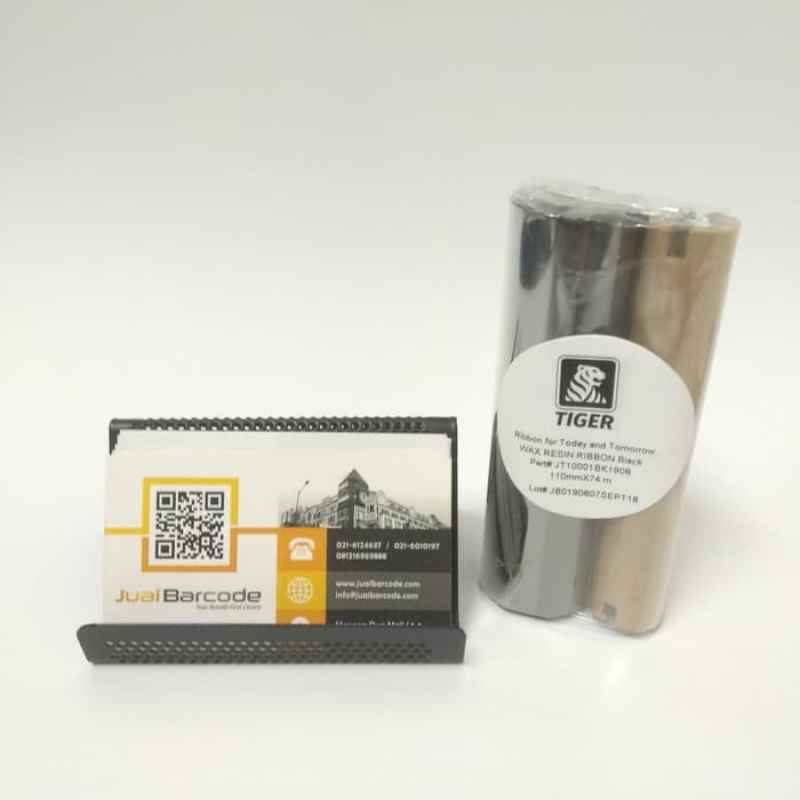 Jual RIBBON BARCODE WAX ORI ZEBRA UKURAN 110 X 74 METER PRINTER SATO ...