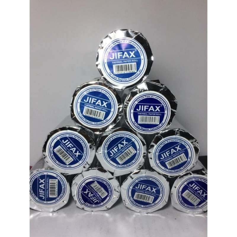 Jual ( 1 Pack ) Kertas Thermal 57 X 50 Mm - Roll Kertas Kasir Thermal ...