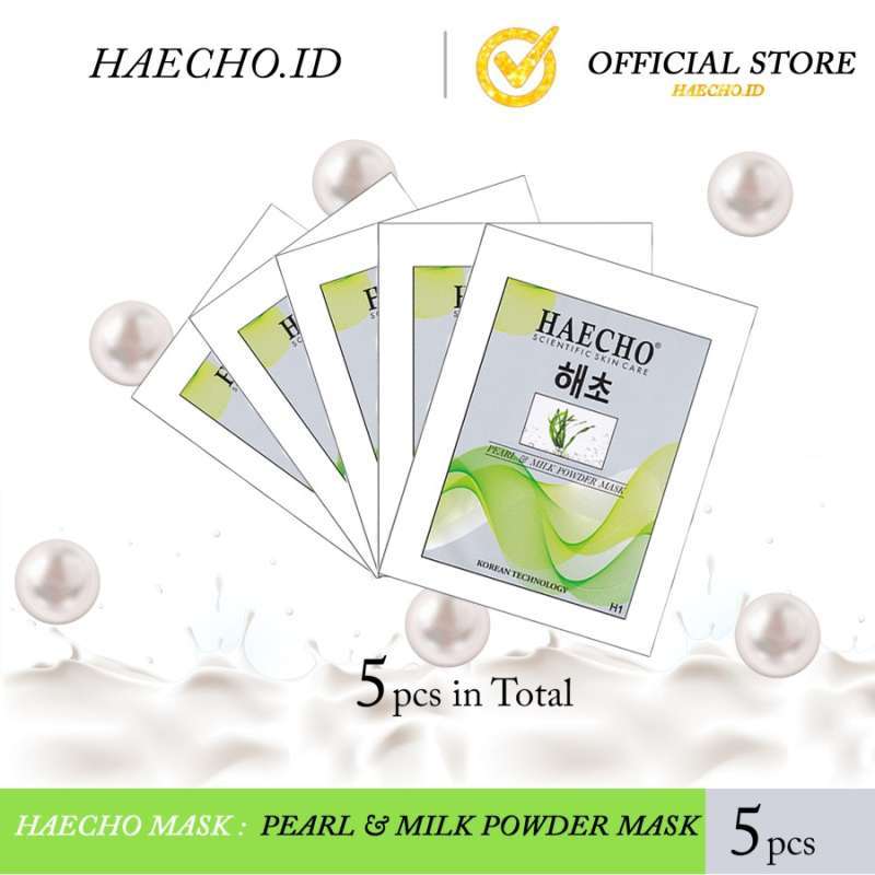 Jual Pearl & Milk Powder Mask Peel Off ( 5 pcs ) di Seller Distributor ...