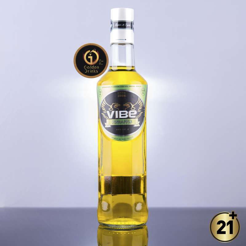 Jual VIBE PINEAPPLE Liqueur House Series 700ml + FREE SLOKI (Original ...