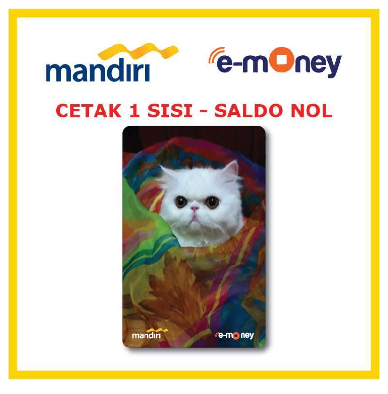 Jual Kartu MANDIRI E-MONEY Hewan Animal Kucing Cat Lucu 17 Animal etoll ...