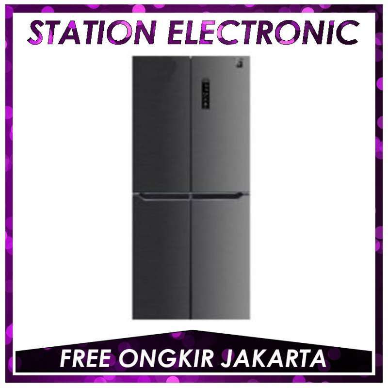 Promo SHARP SJ-IF50PM-DS Kulkas Side By Side 4 Pintu Inverter [472 Liter] JABODETABEK Diskon 30% ...