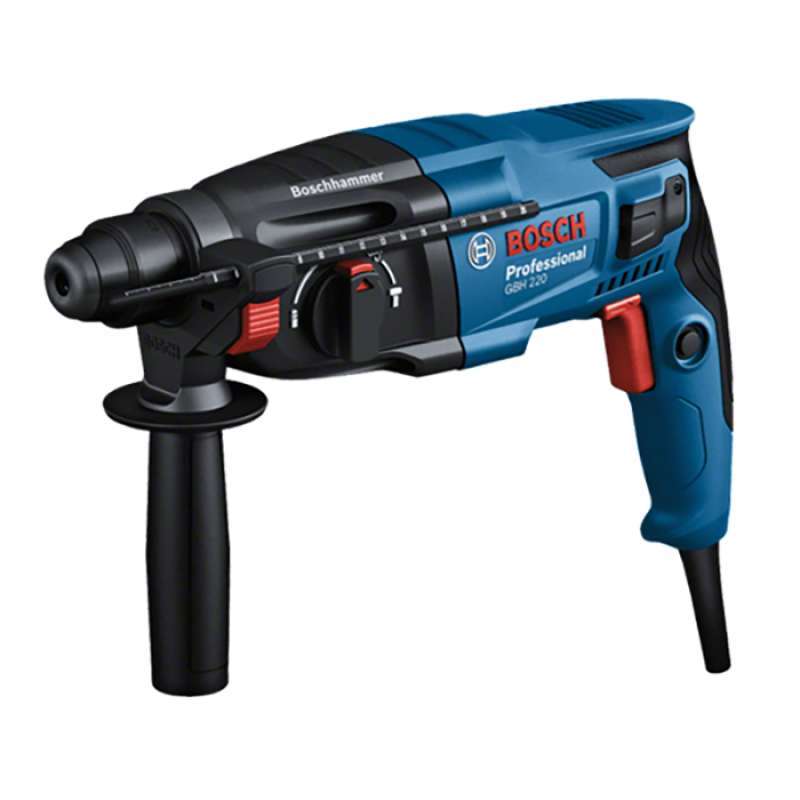 Promo Bosch Rotary Hammer / Bor Beton Listrik 720Watt 2Joule GBH 220 di ...