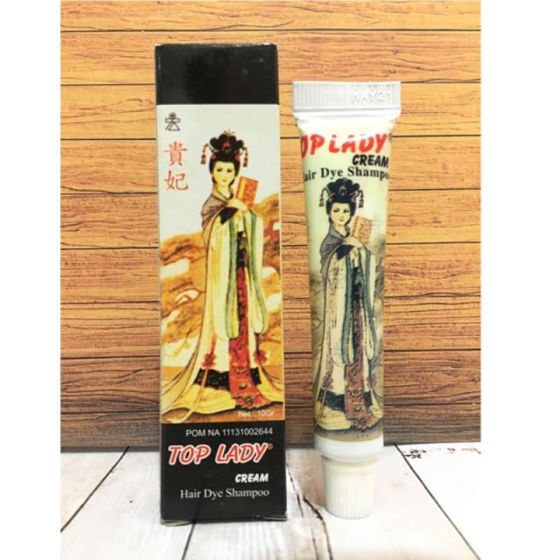 Jual Top Lady Hair Dye Shampoo Cream / Semir Rambut - 10gr di Seller ...