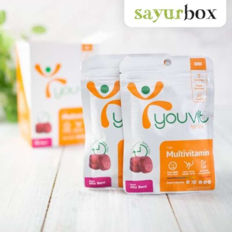 Jual Sayurbox Youvit Gummy Multivitamin Adult 7 Pcs - Jkt Di Seller ...