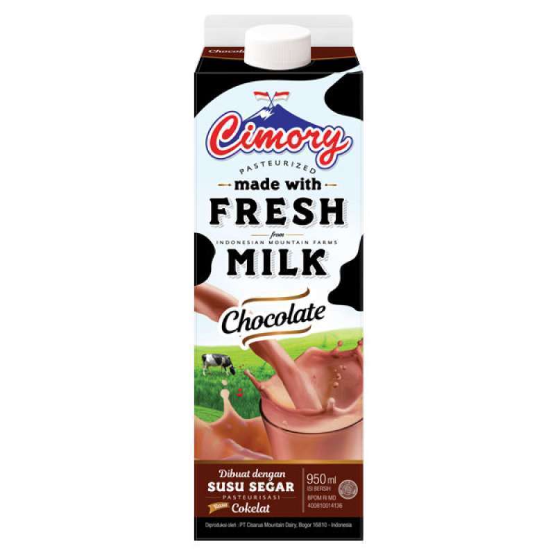 Jual Cimory Fresh Milk Choco 950Ml di Seller Hypermart Belatera - | Blibli