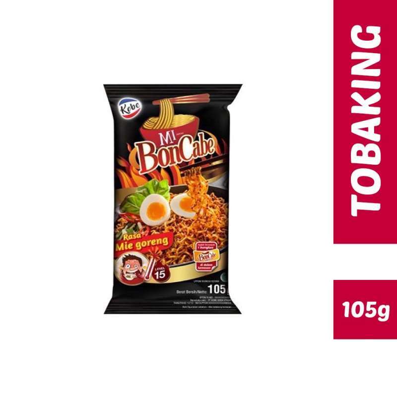 Jual Kobe Mi Boncabe / Bon Cabe Mie Goreng Level 15 Pedas 105 gr di ...