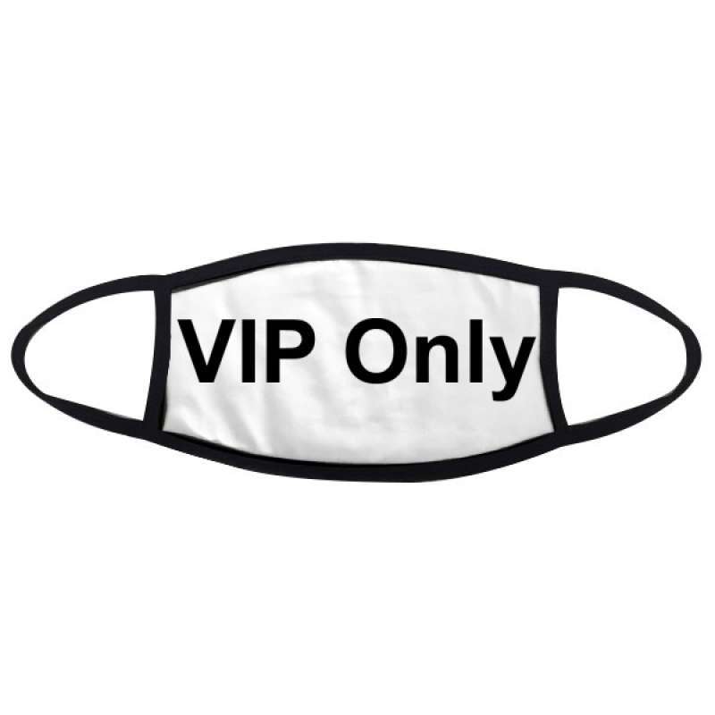 Jual Vip Only Black Symbol Pattern Bukti dingin dan topeng bukti debu ...