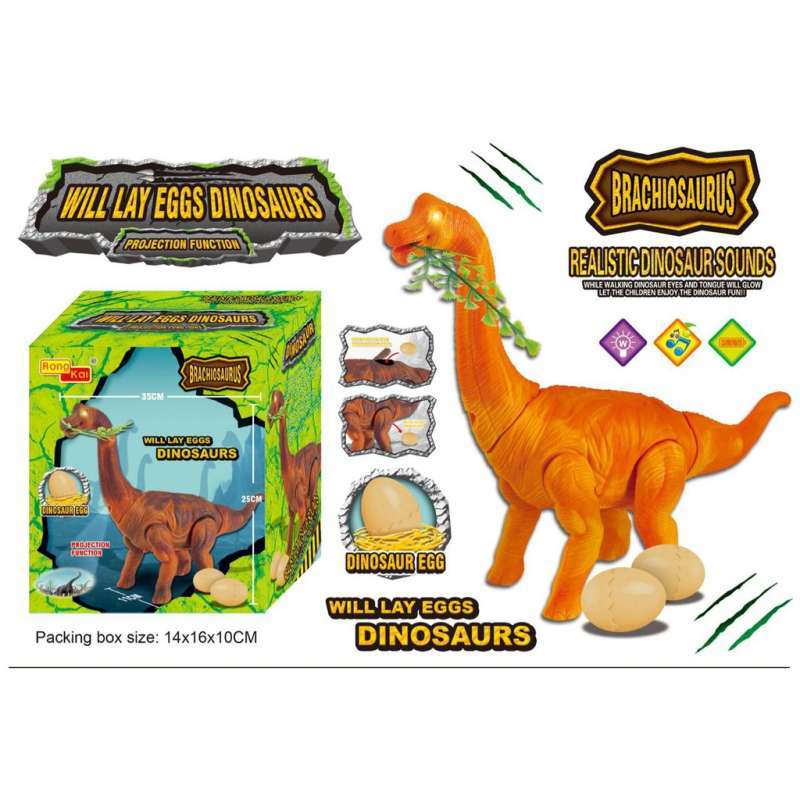 Jual Mainan Disnosaur Dinosaurus Brachiosaurus Bertelur Born Egg No.66050 Di Seller Denis Toy ...