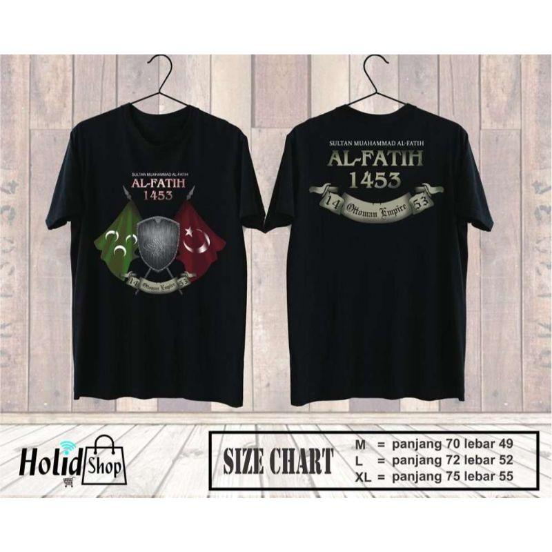 Jual Holid Shop Kaos Pria Sultan Muhammad Al Fatih / Kaos Pemuda Hijrah ...