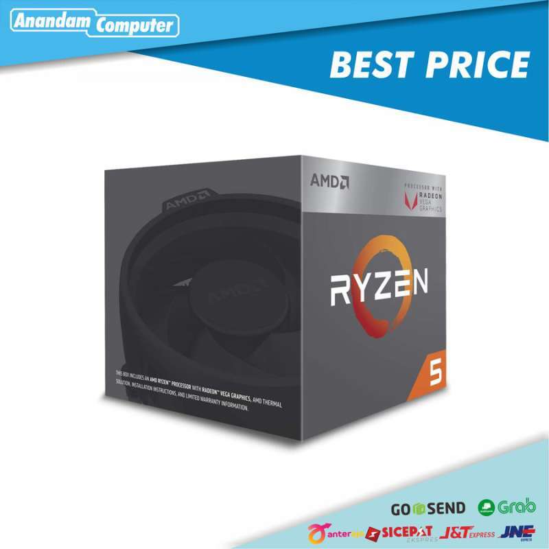 Jual AMD RYZEN 5 2400G Box Processor di Seller Anandam Computer ...