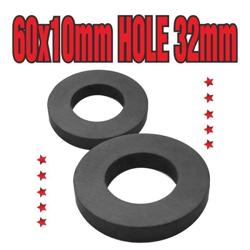 Jual Magnet Ring Ferrite 60x10mm Hole 32mm Di Seller Arthatera - Sunter ...