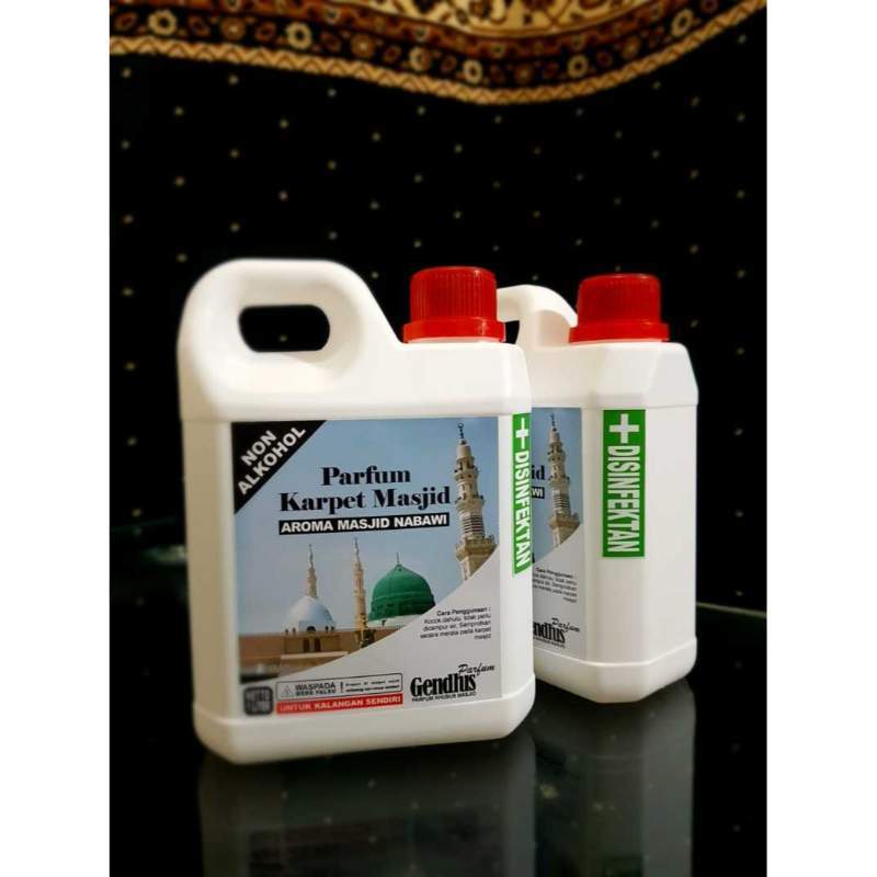 Jual Parfum Karpet Masjid Plus Disinfektan 1 Liter Nabawi Merk Gendhis ...