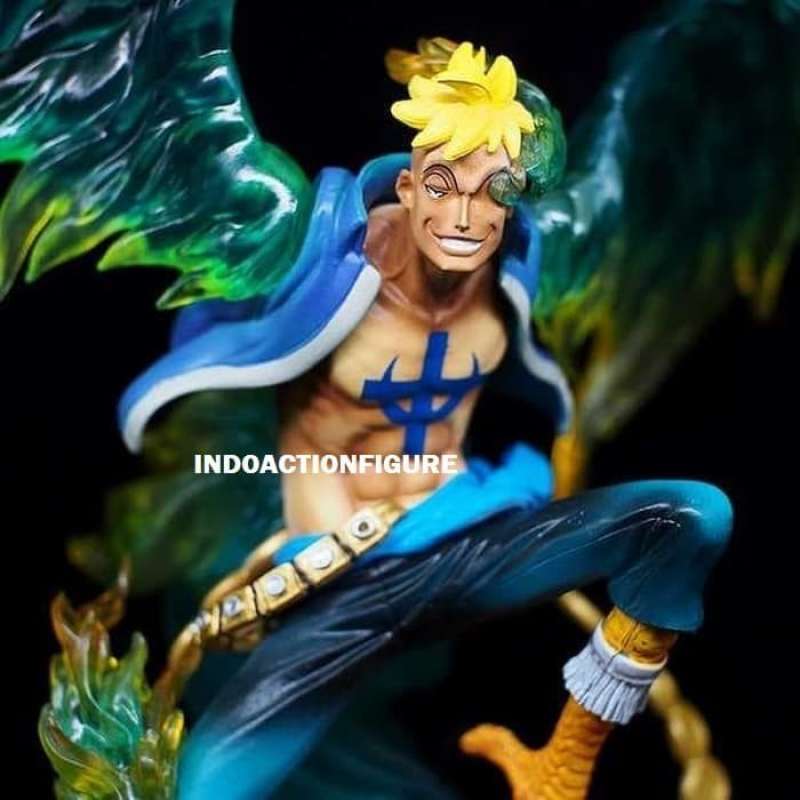 Jual Action Figure One Piece Marco The Phoenix Statue Pop Xl Pvc Gk ...