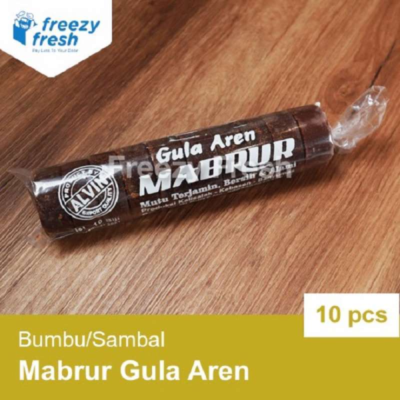 Jual Gula Aren Mabrur (Per 1 Pack 500 gr isi 10 Pcs) di Seller Freezy ...