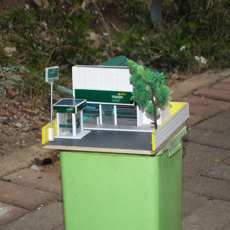 Jual Miniatur diorama diecast 64 Bank di Seller Malangdiorama ...