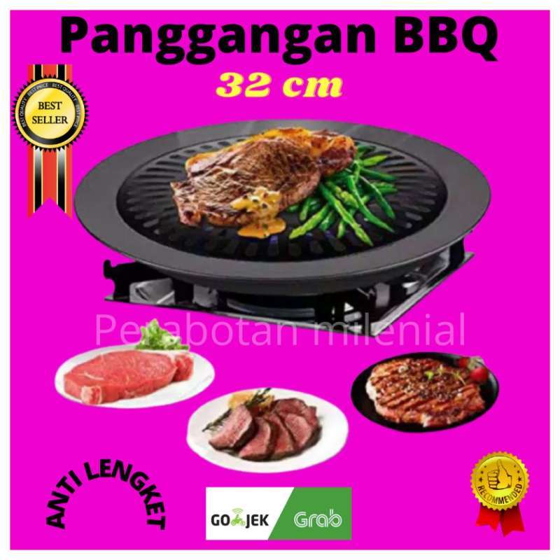 Promo Panggangan BBQ Grill pemanggang daging sayur praktis dan simpel ...