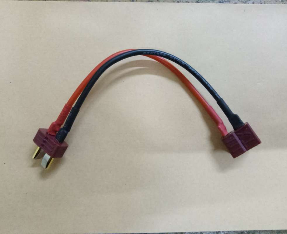 Jual Extension T dean plug connector male & female for lipo battery ...