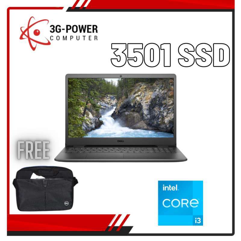 Jual DELL INSPIRON 15 - 3501 [intel Core i3-1115G4 /4GB/ 256GB/UMA /15,6/ W10+OHS] di Seller 3G ...