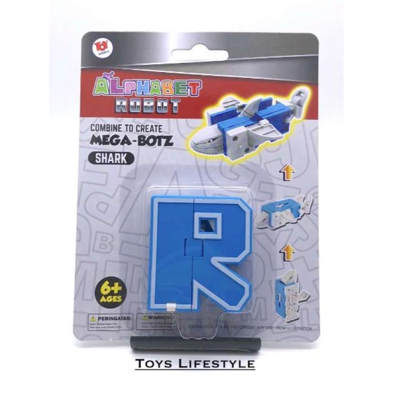 Jual Mainan Edukasi Toy Addict Alphabet Huruf Robot Mega Botz (R) di ...