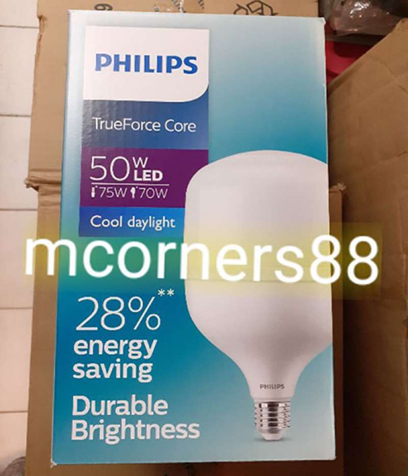 Jual Philips Lampu LED True Force E27 50 Watt 6500K di Seller ...