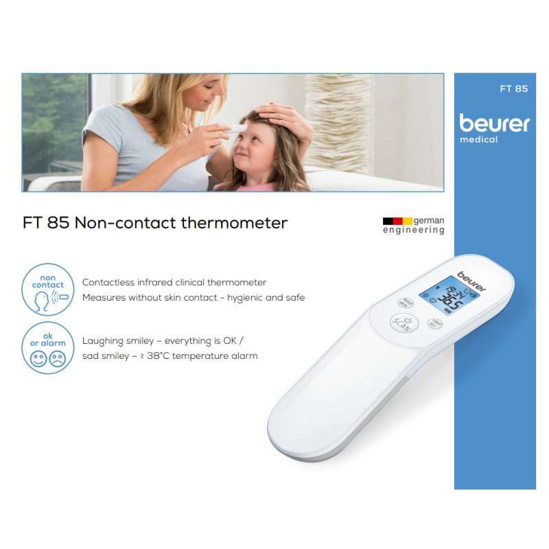 Beurer Ft 85 Infrared Non Contact Thermometer Lengkap Harga Terbaru Mei ...