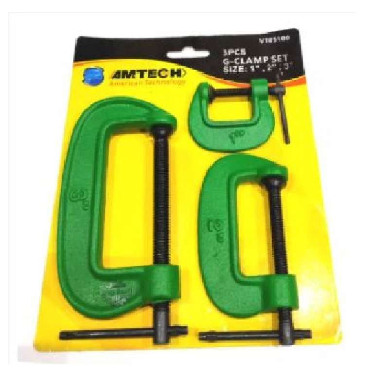 Jual FULL SET KLEM C MERK AMTECH Isi 3 Pcs 1 2 3 Inch American ...