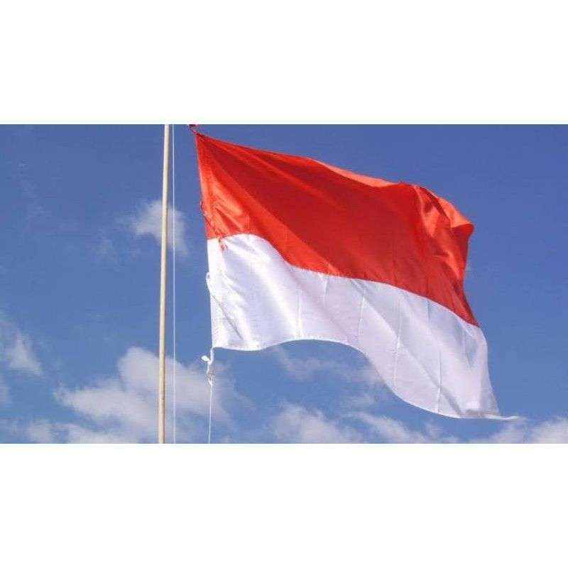 Jual Bendera Merah Putih Besar Indonesia - 80 X 130 Cm di Seller wibros ...